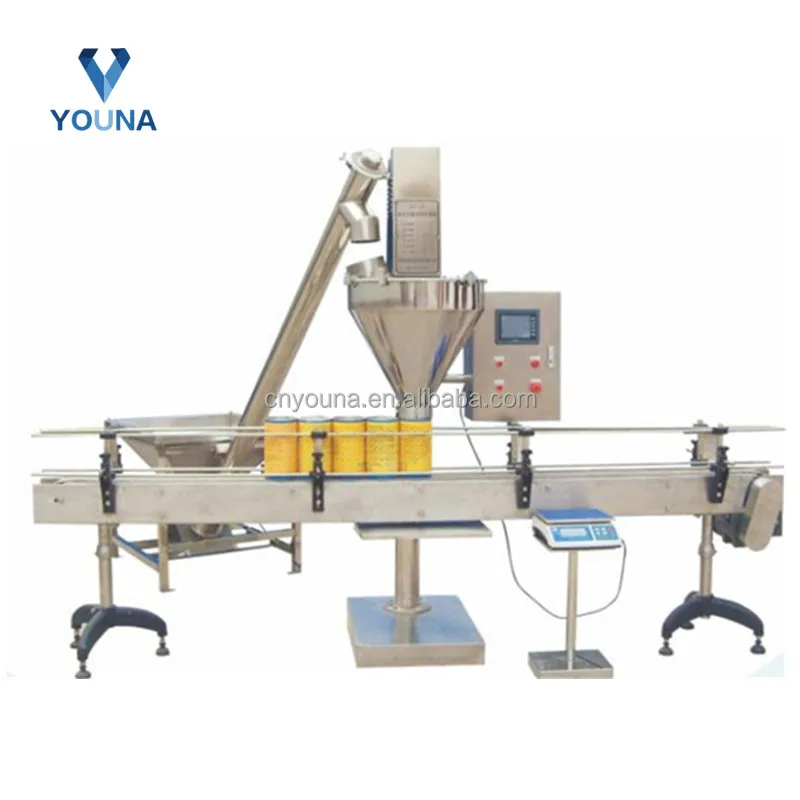 Semi Auto Dry Power Filler Flour Powder Weighing Filling Machine - Buy ...