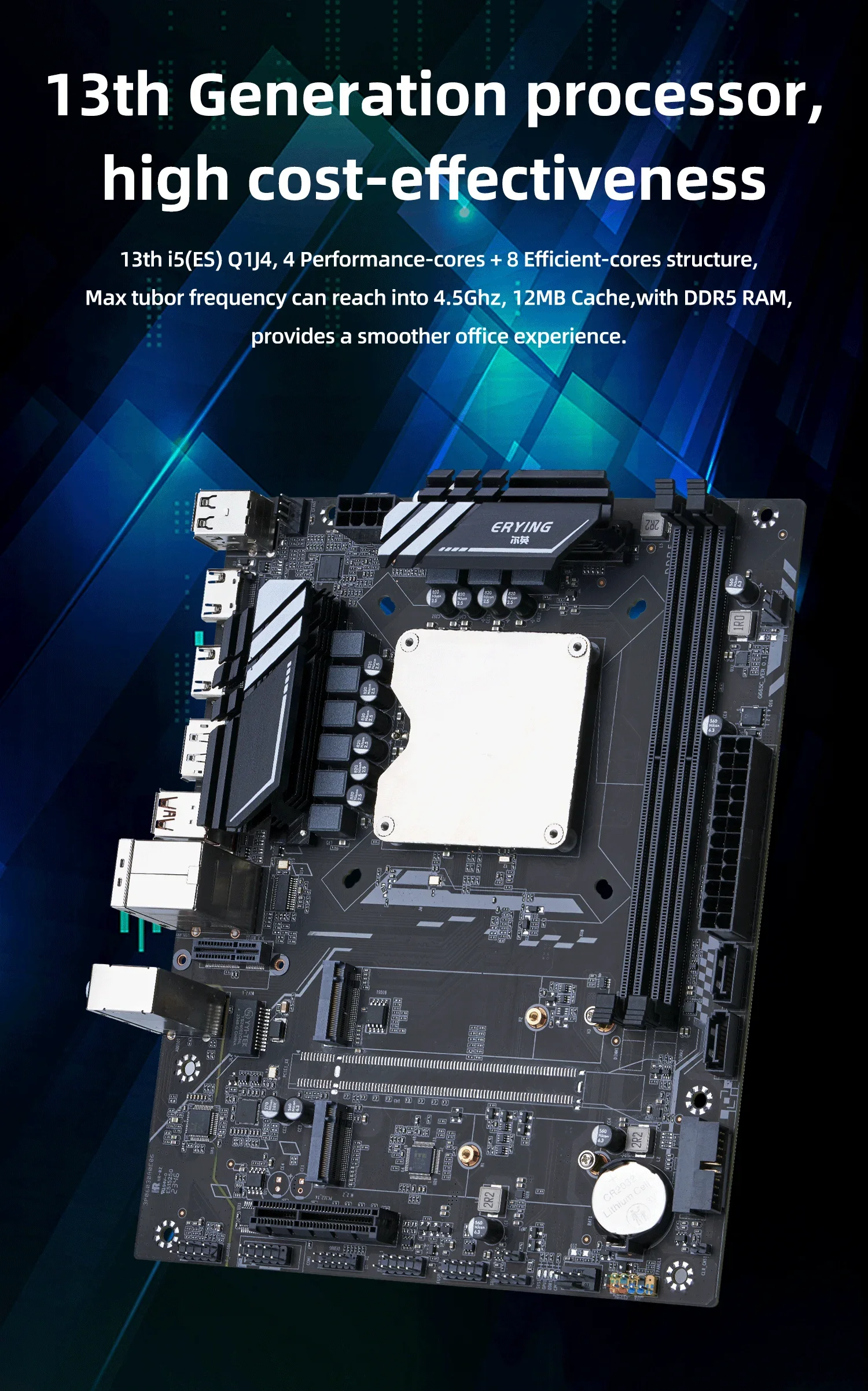Cheap CPU and Motherboard Combination - DDR5 Intel Q1J4