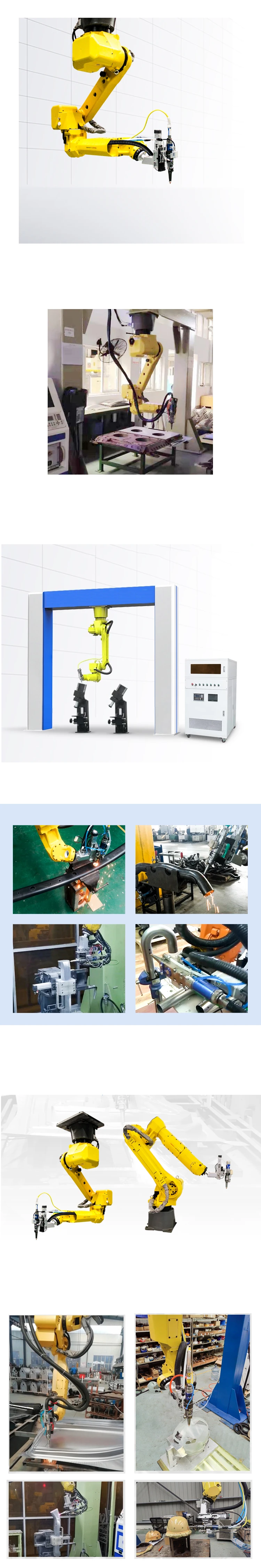 Factory Customized 7 Axis Robotic Rotate Mechanical Arm Water Jet ...