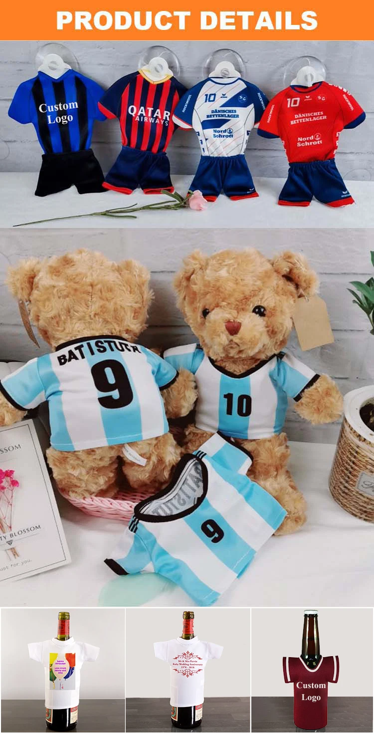 High Quality Mini Custom Football Jerseys Soccer Fans Gift Car Hanging ...