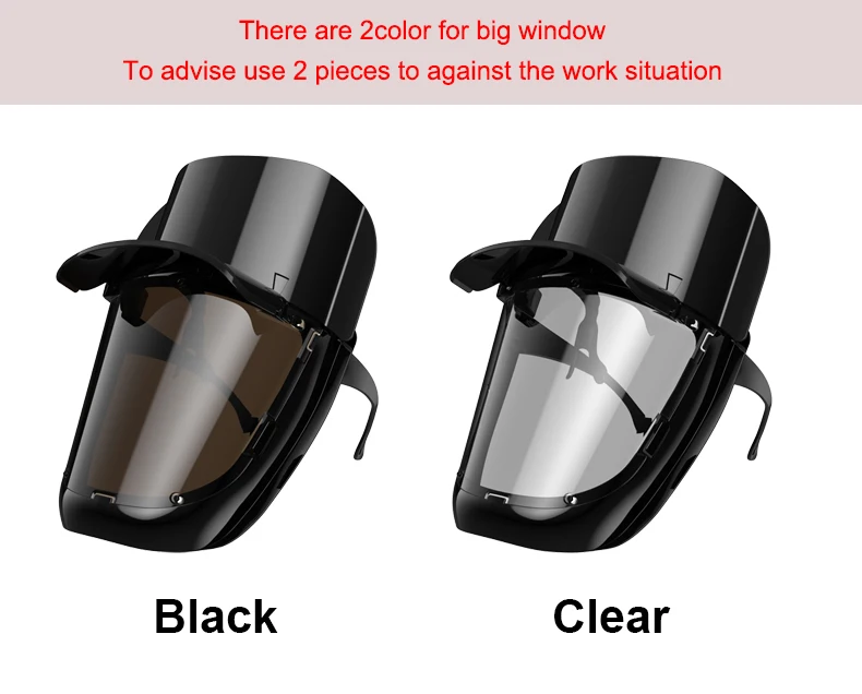 Auto Darkening Weld Helmet Heat-resistant Protective Eyes Face Shield ...