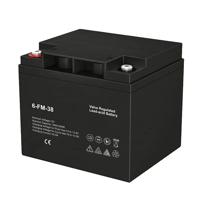 2024 Newest Industrial 12v 38ah Lead Acid Battery 12v Agm Battery For ...