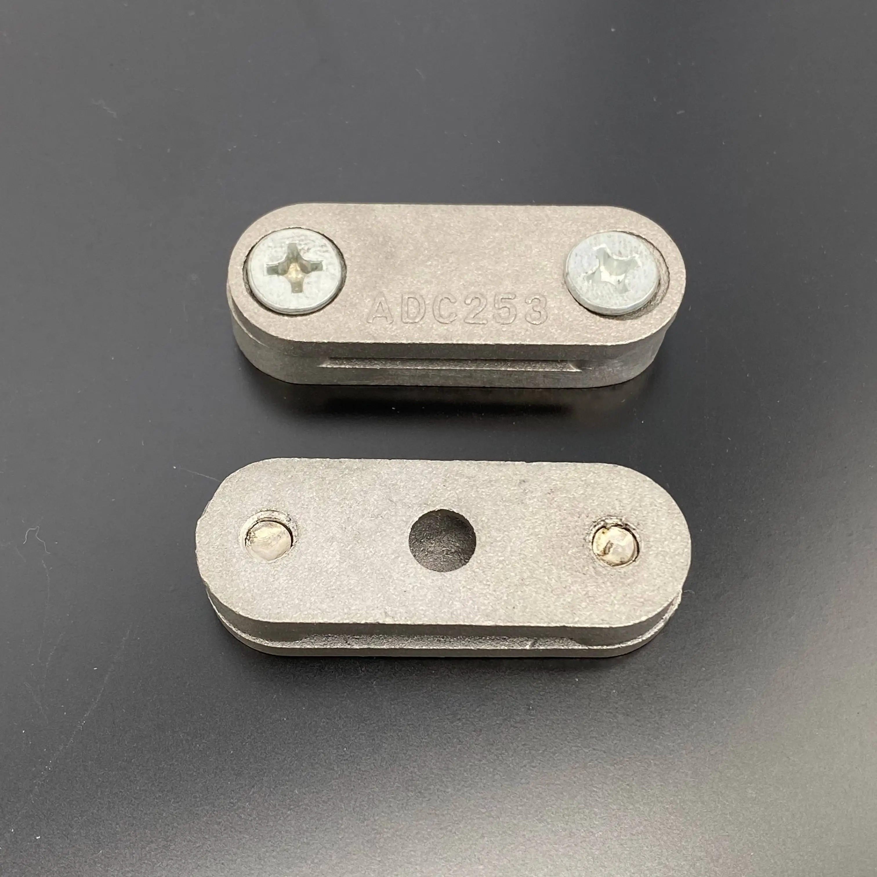 Aluminum Tape Saddle DC Tape Clip for Earthing & Lightning Protection