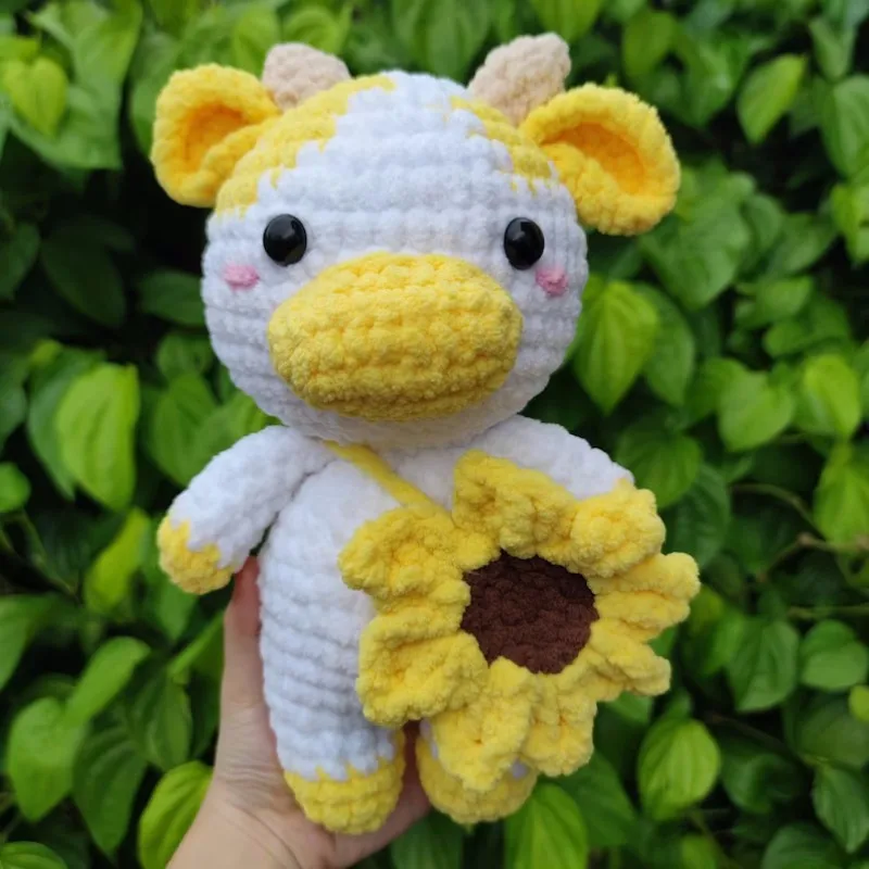 Chubby Farm Animals Baby Snuggle Toy Amigurumi Crochet Toys Crochet ...