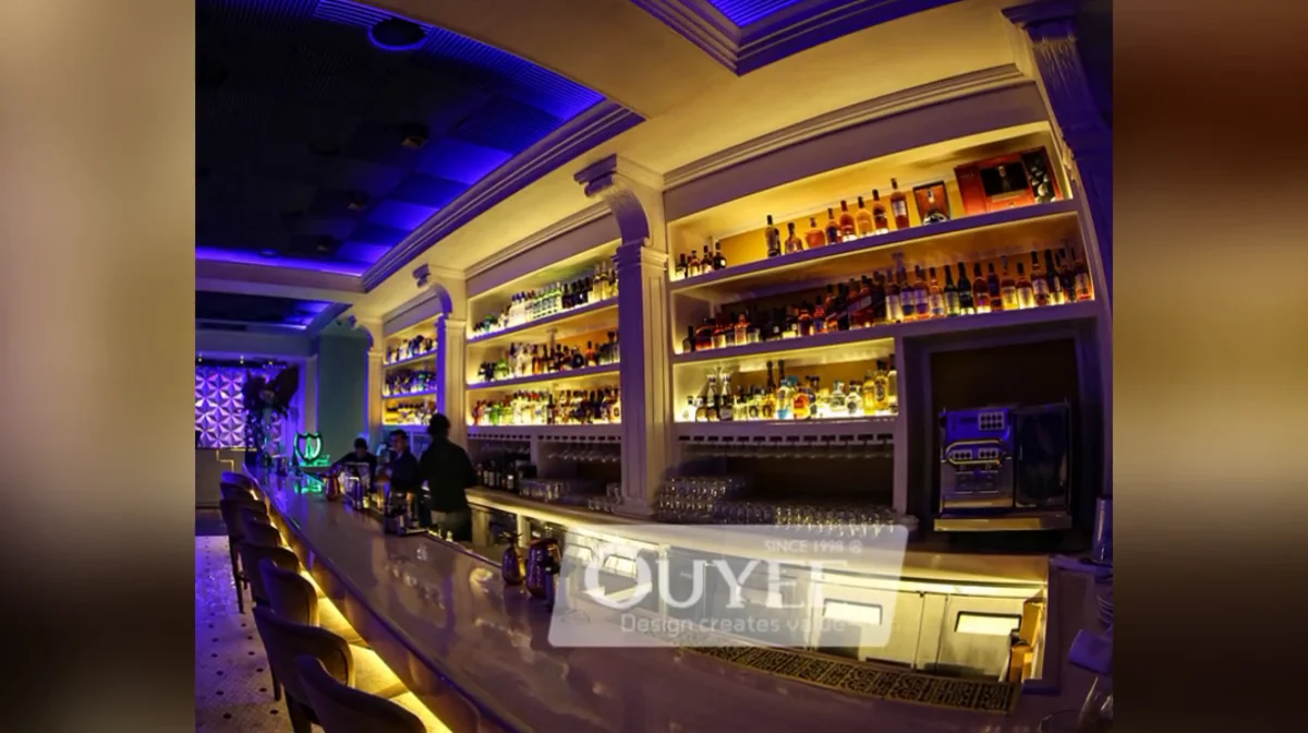 Shop Design Night Club Sofa Furniture Night Club Led Wall Panel Bar ...