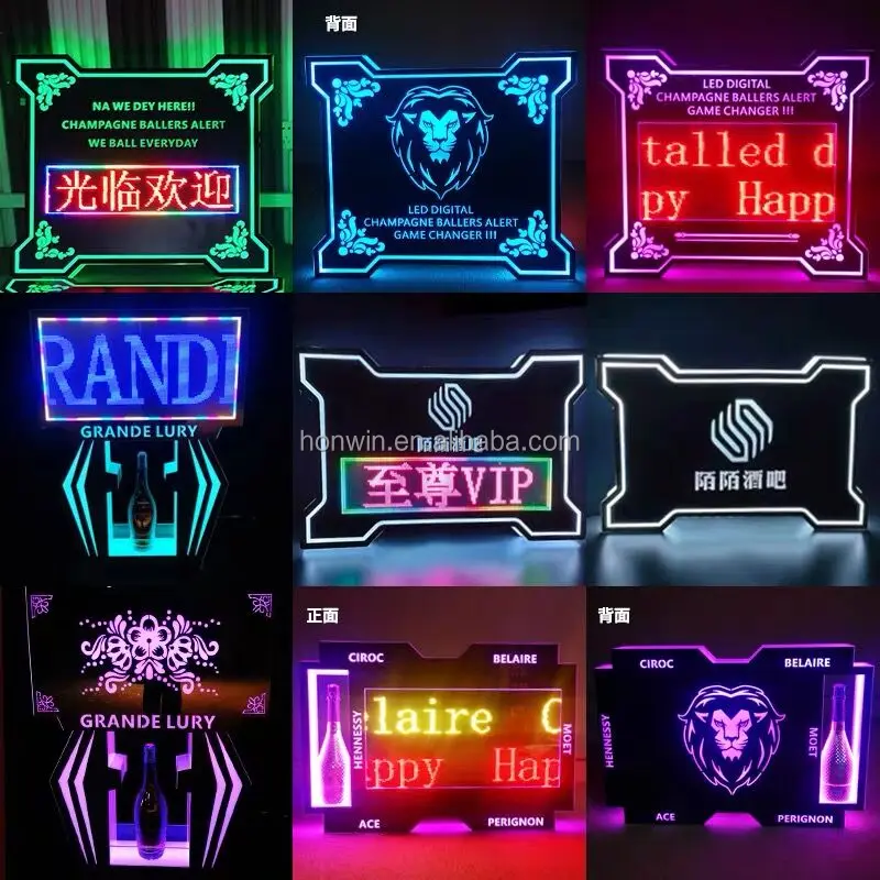 Scrolling Led Letter Display App Control Happy Birthday Led Marquee ...
