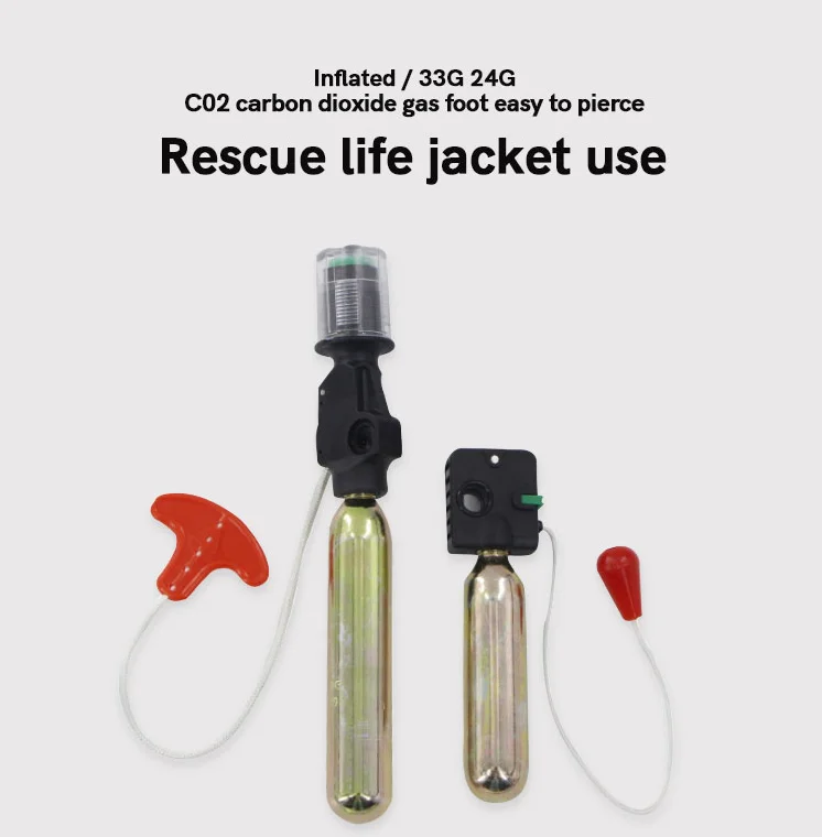 33g CO2 Bottle for Lifejackets - High Pressure & Durability