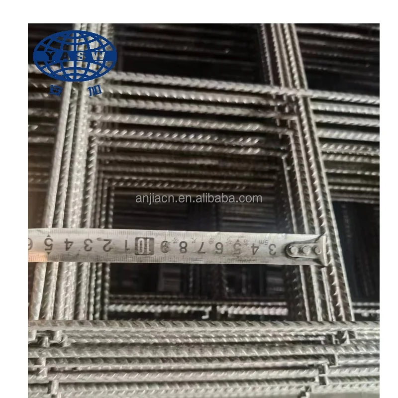 High Quality Construction Brc Wire Mesh 65 200x200mm Rib Concrete Steel ...
