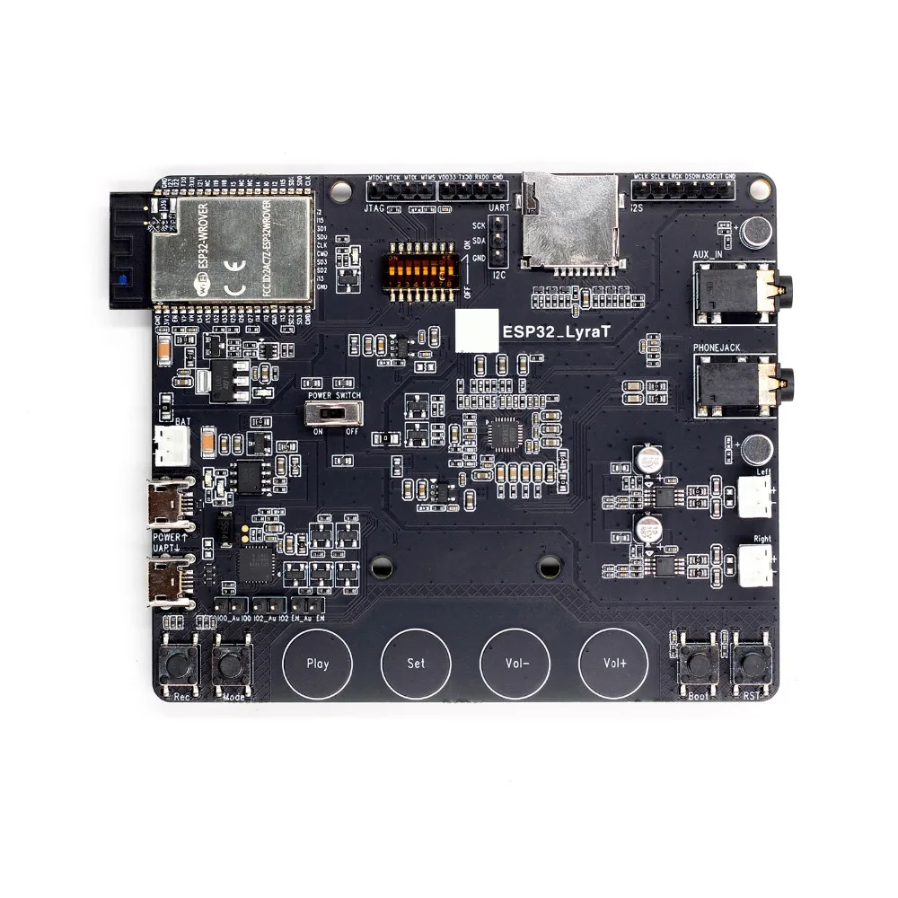 ESP32-LyraT for Audio IC Development Tools Buttons, TFT Display and Camera Supported ESP32 LyraT ...