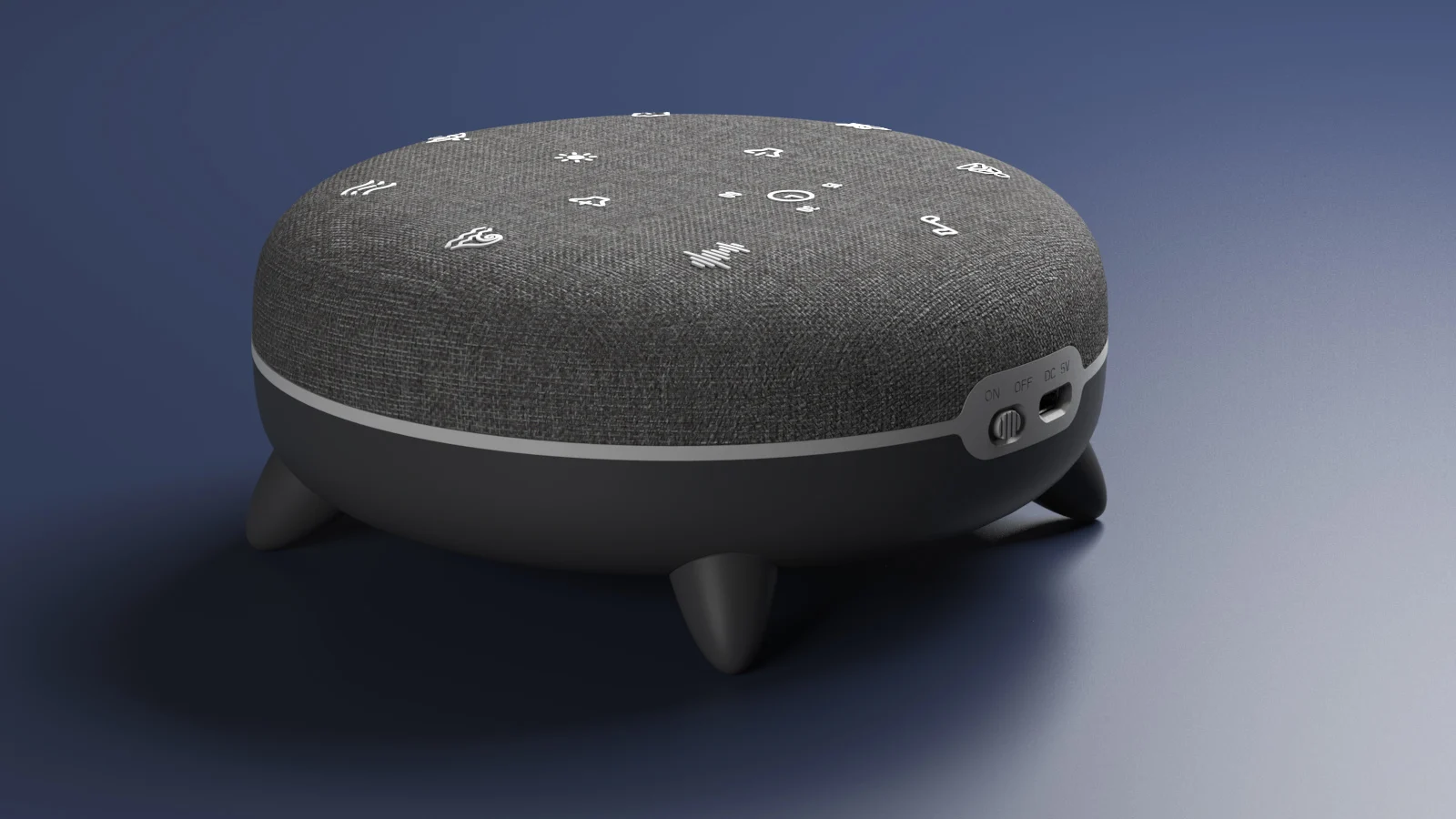 Portable Desktop Yoga Sleep Fabric White Noise Sleeping Machine Office ...