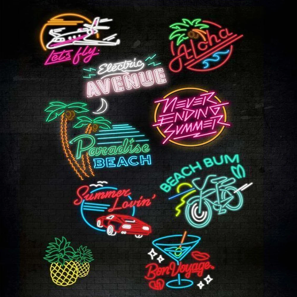 Wholesale Price Led Neon Sign Theme Park Wall Decoration Led Neon Sign ...