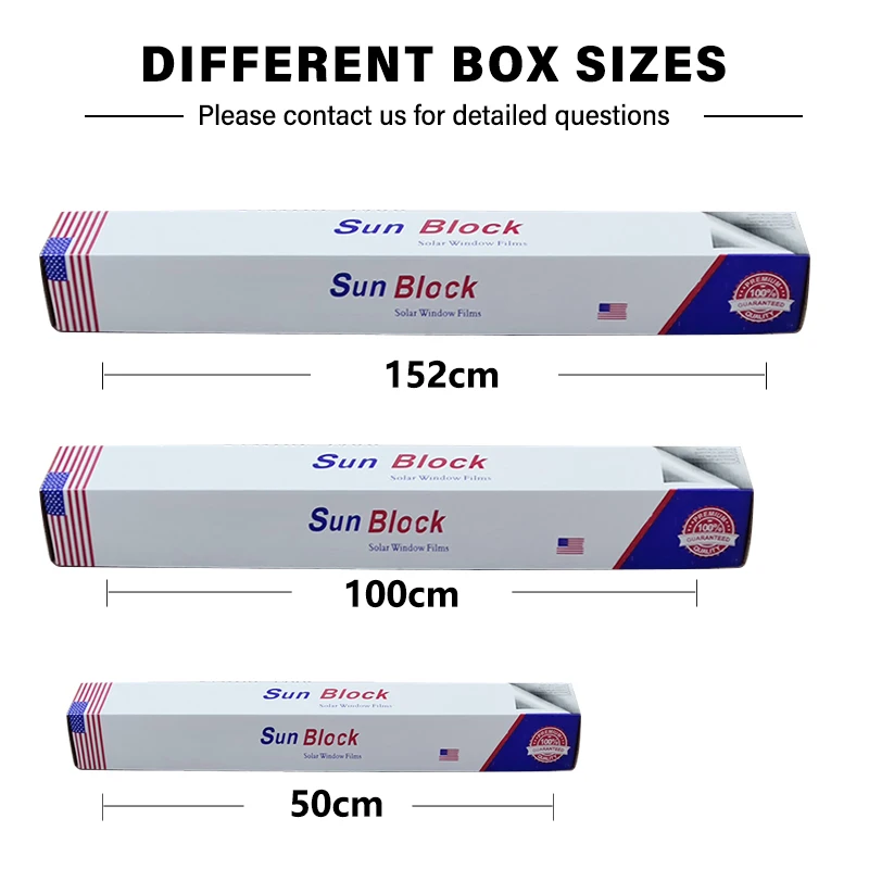 1ply Sun Block Car Tint Film 5% Black Window Safety Window Film Privacy ...