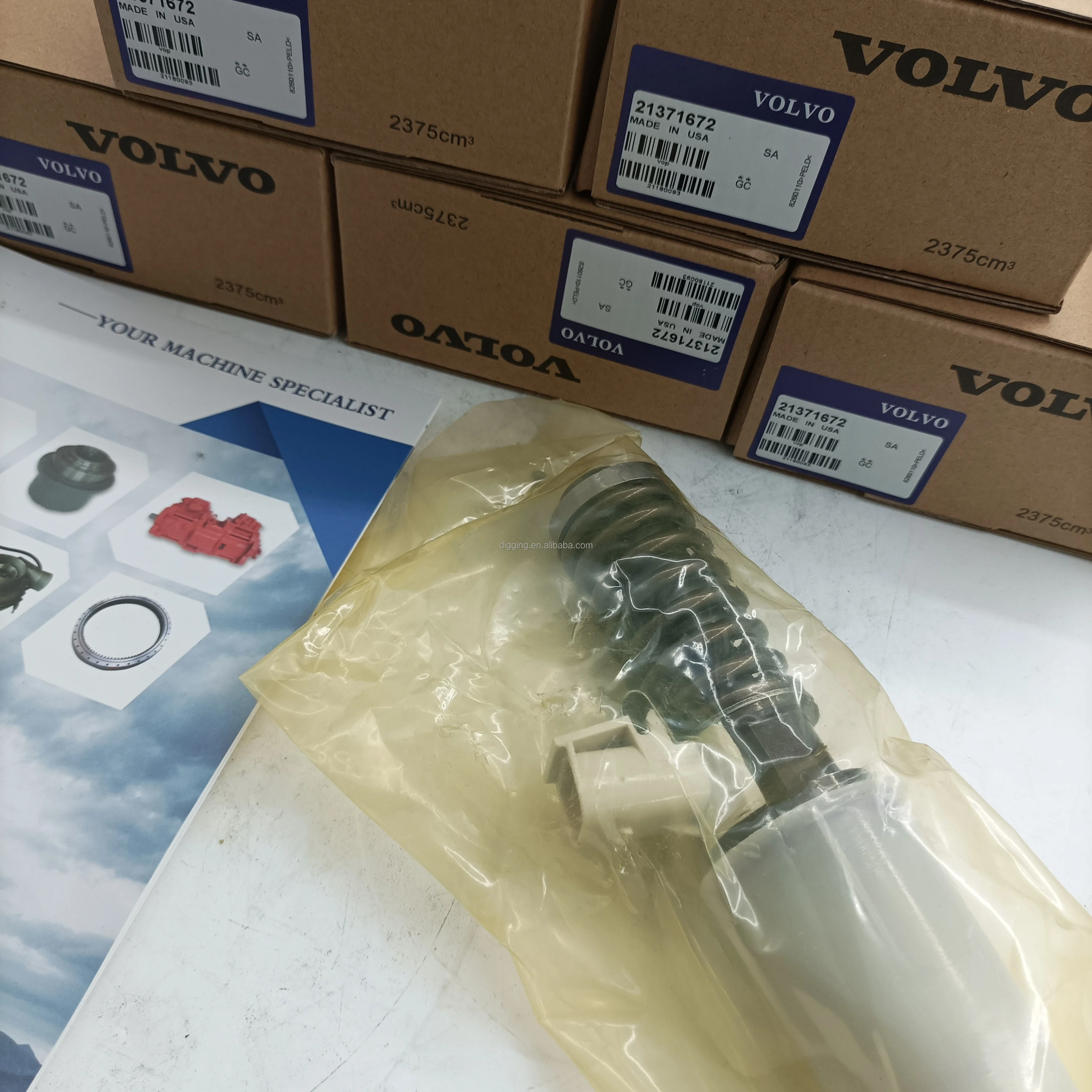 Volvo injector 21371672 Volvo d13 injector is suitable for Volvo ec480 ...