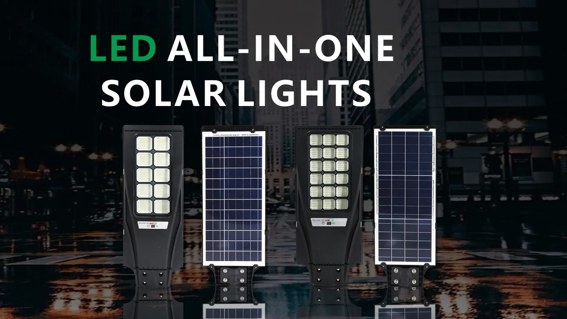 Solar Outdoor Street Light 100w 180w 210w Integration Streetlight ...