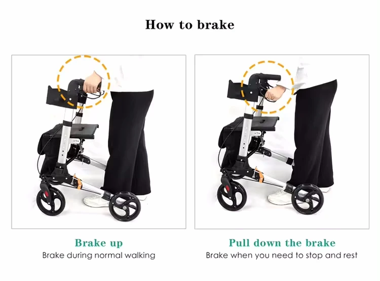 Vertical Rolling Walking Aid Elderly And Disabled Persons With Forearm ...