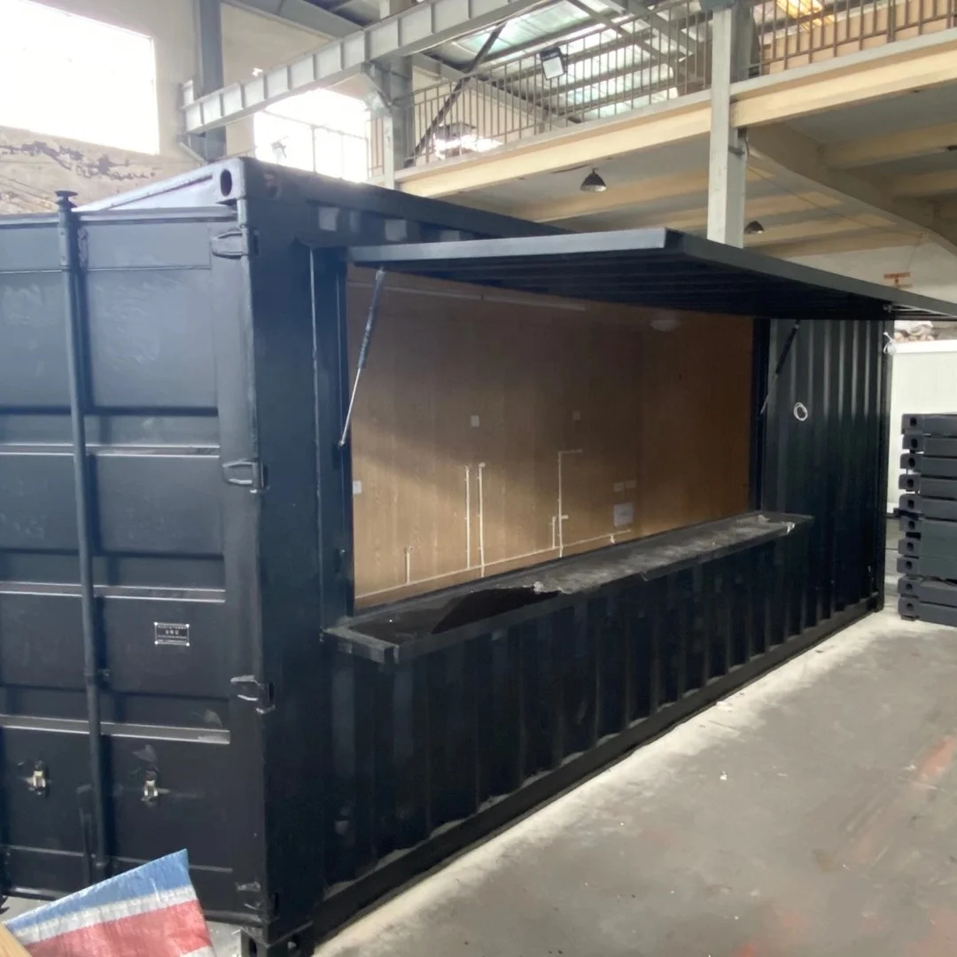 Best Selling Portable Prefab Bar Container House Sea Container Caffe ...