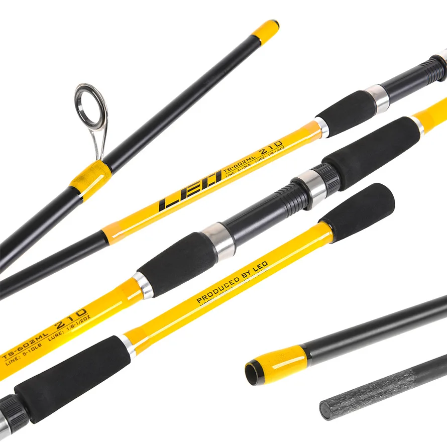 Hot Sale Fiberglass Fishing Rod Carbon Fiber Big Game Chinese Fishing ...