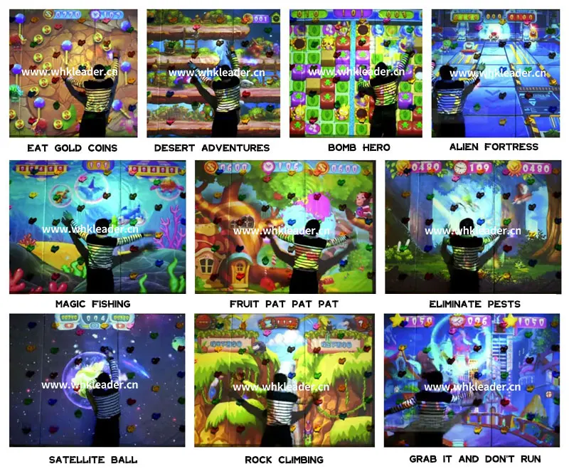 Rock Climbing Interactive Projection Ar Kinect Interactive Rock ...