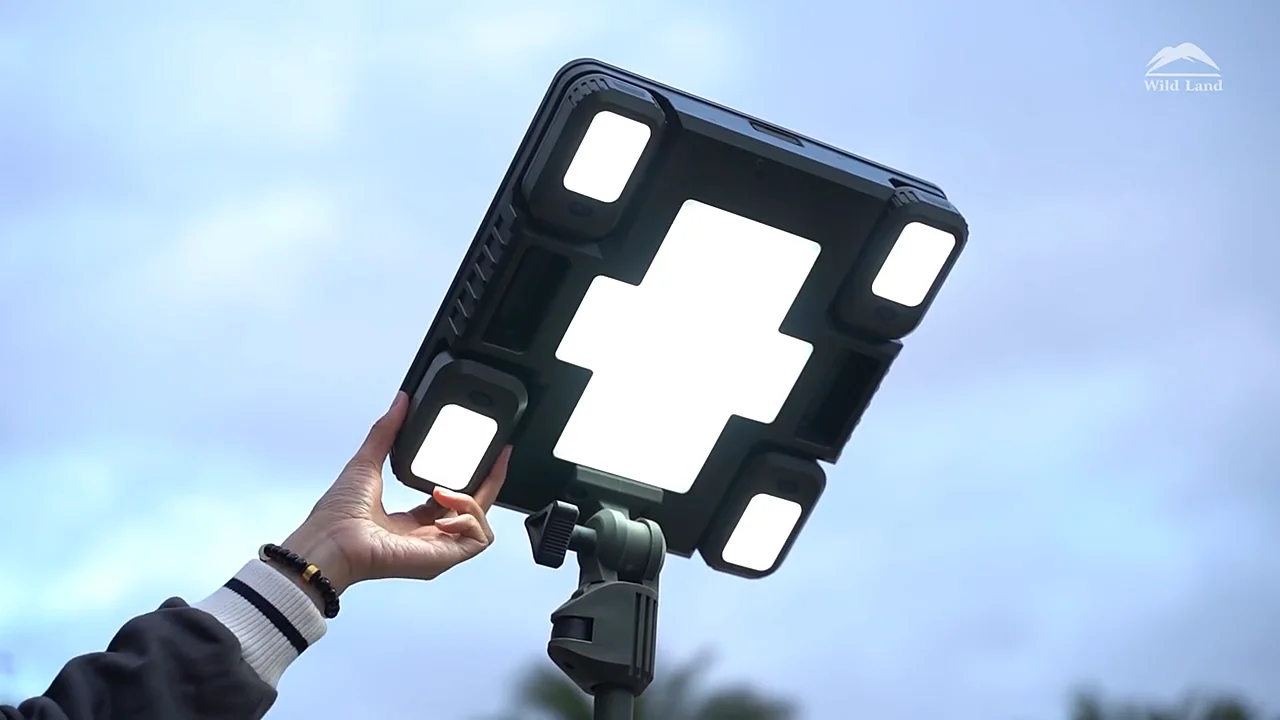 Wild Land Solar Camp Light Lantern Waterproof Led Solar Camping Led ...