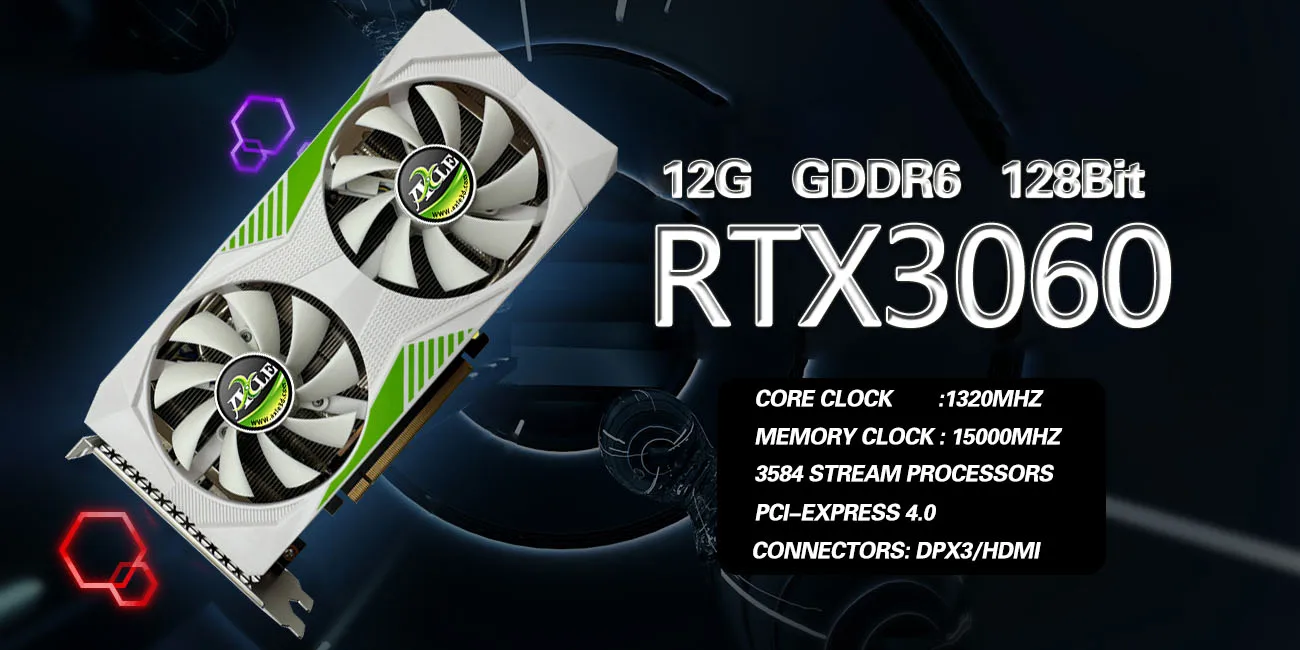 Axle Pc Rtx 3090 3080 3070 3060ti 3060 3050 Ddr6 8g Vga Card Use For ...