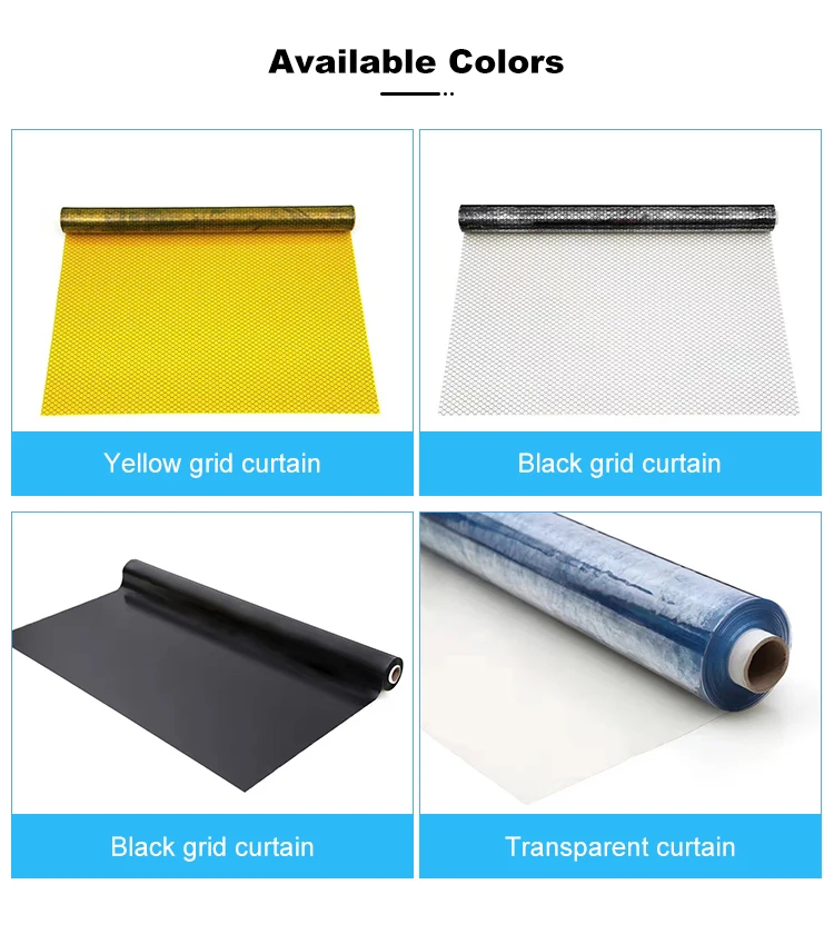 Conductive Grid PVC Rigid Sheet for ESD Curtain Film