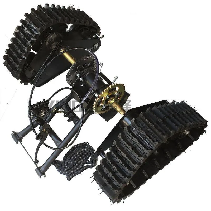 Go Kart Karting UTV Buggy Quad Handle Brake 71CM Cater Pillar Band Rear ...