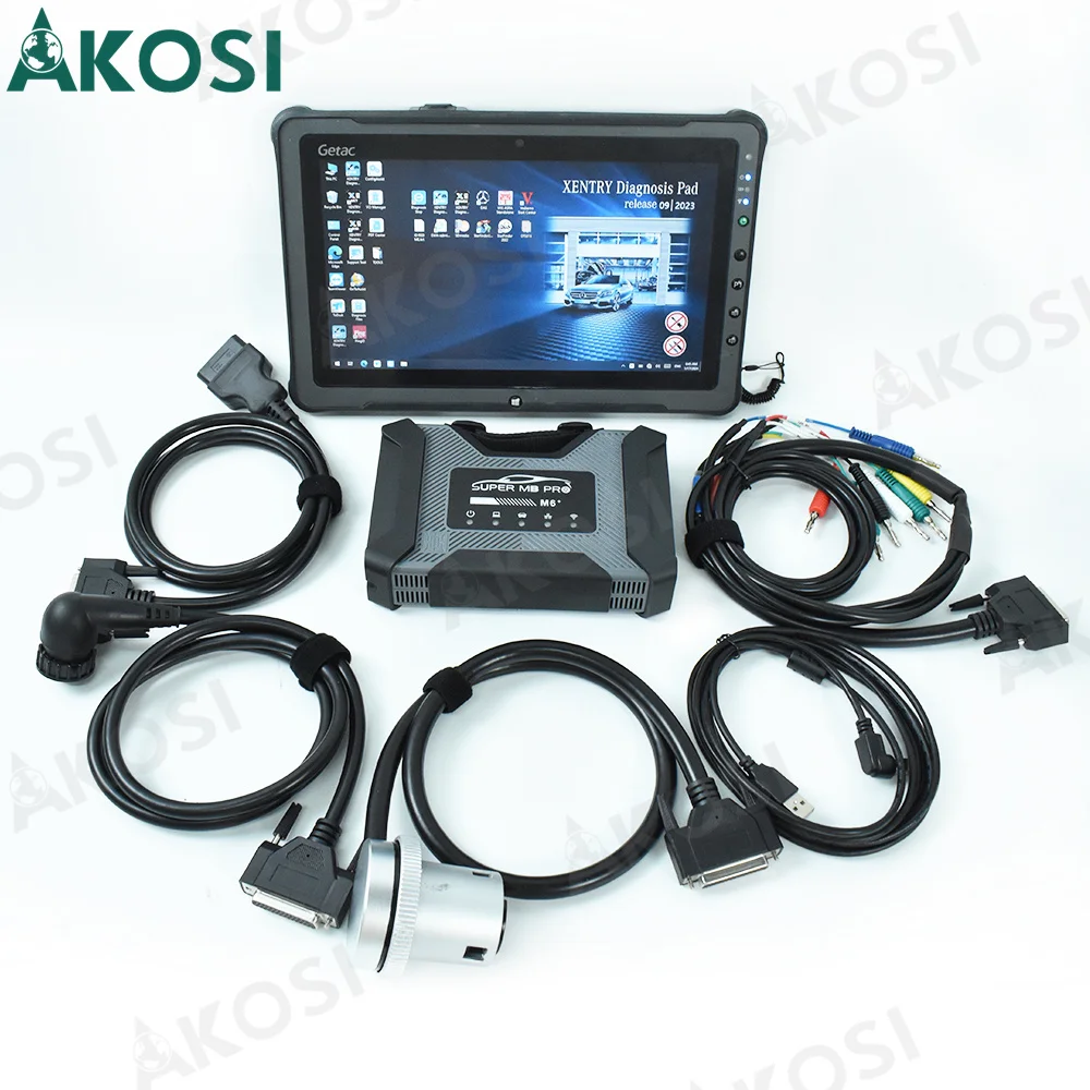 Super Mb Pro M6+ Diagnosis Tool Full Package For Benz Diagnostic Tool ...
