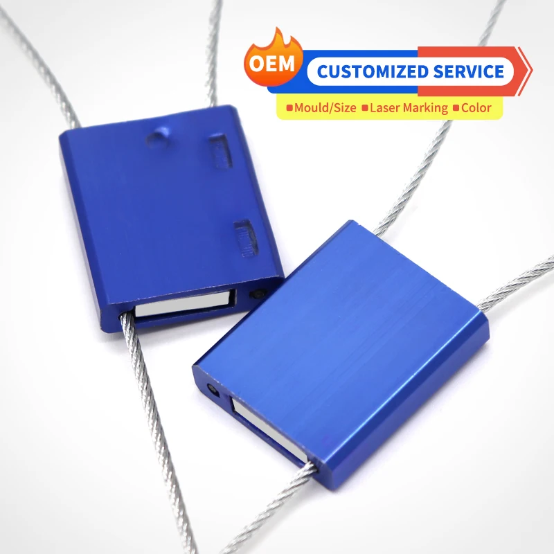 AH-CS002 Container Cable Seal Wire Steel Cable Seal Security Cable Seal ...