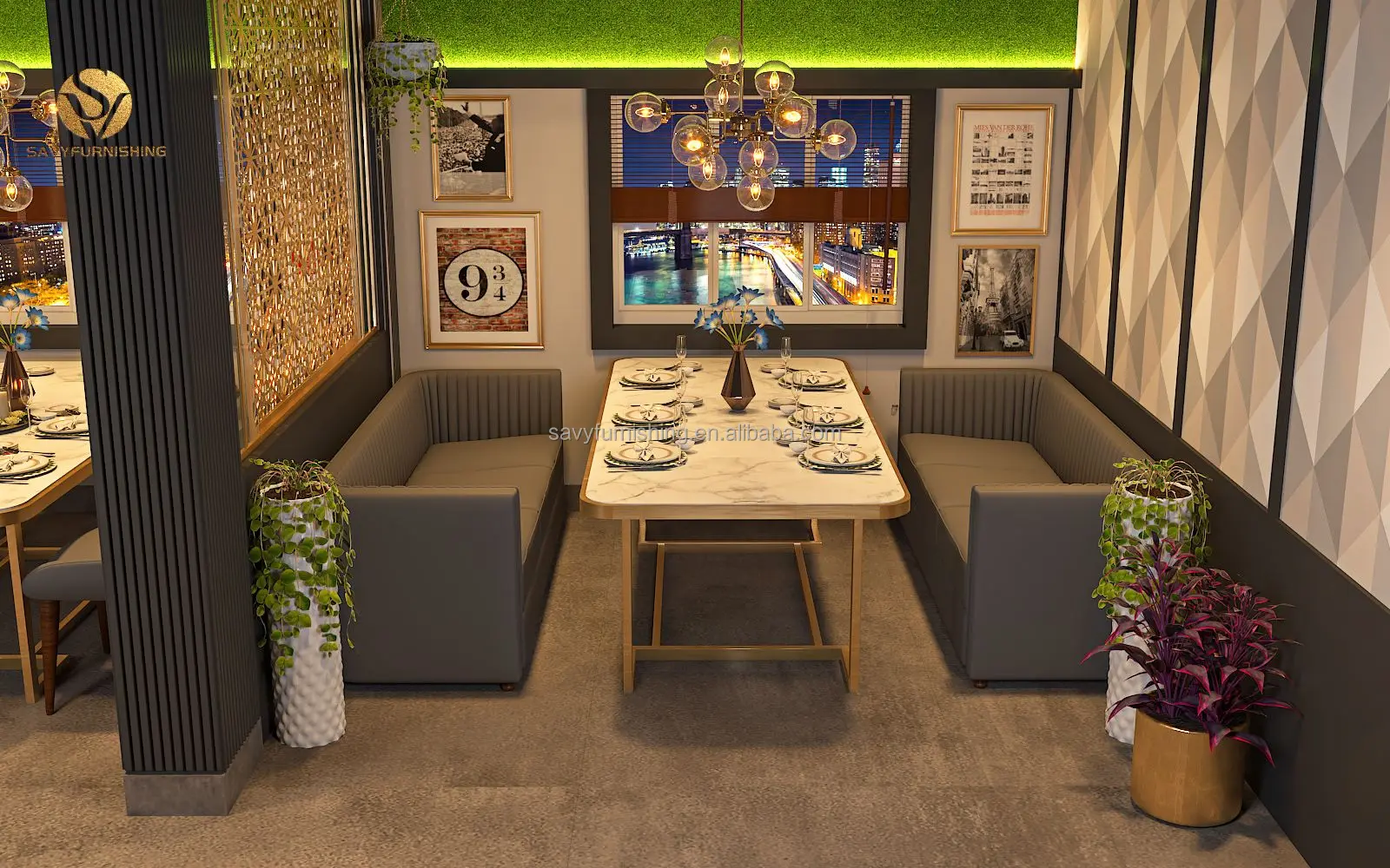 Modern Wooden Restaurant Bar Counter Design Comfy Cafe Shop Furniture ...