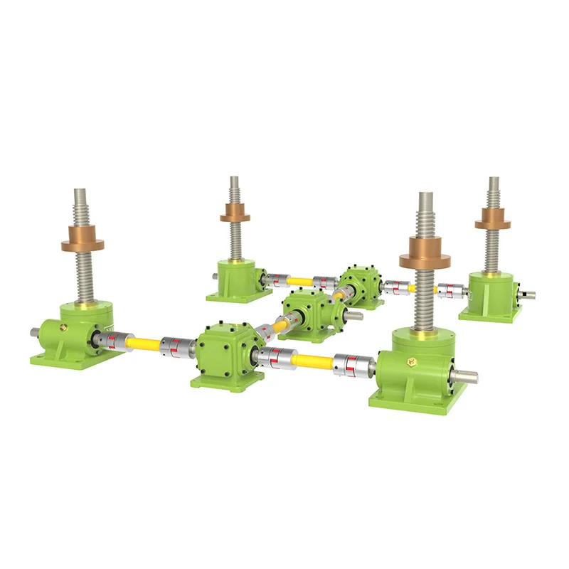SWL1 Worm Mechanical Screw Jack Lifter Speed Reduction Gears Heavy Duty ...