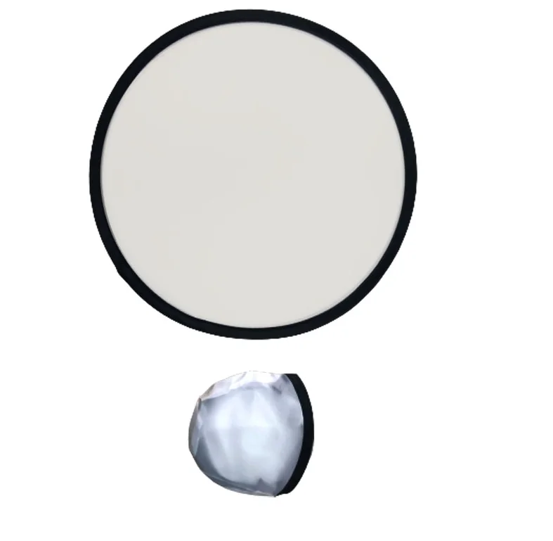 Ready To Ship 25cm Blank Polyester Round Foldable Pop Disc Fan ...