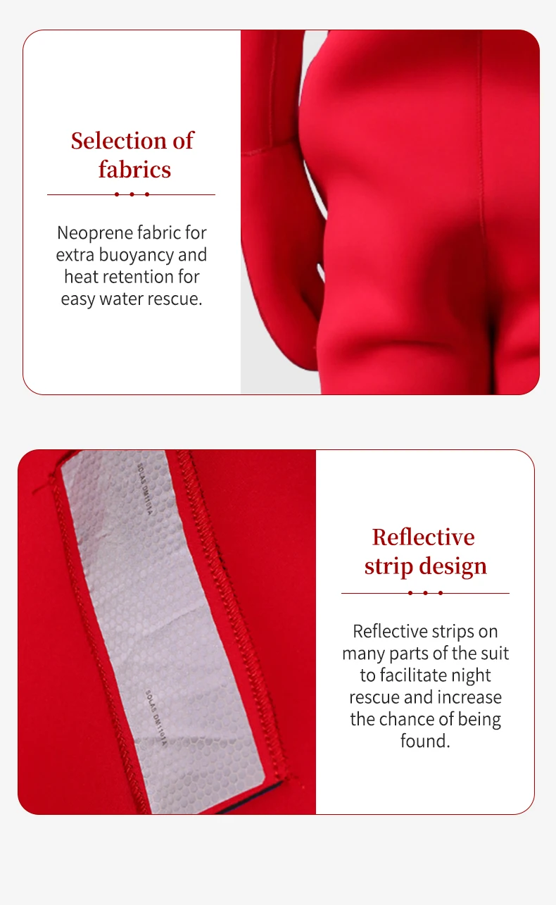 Life-saving Appliance IMPA Code 330195 SOLAS MED Approved Insulated ...