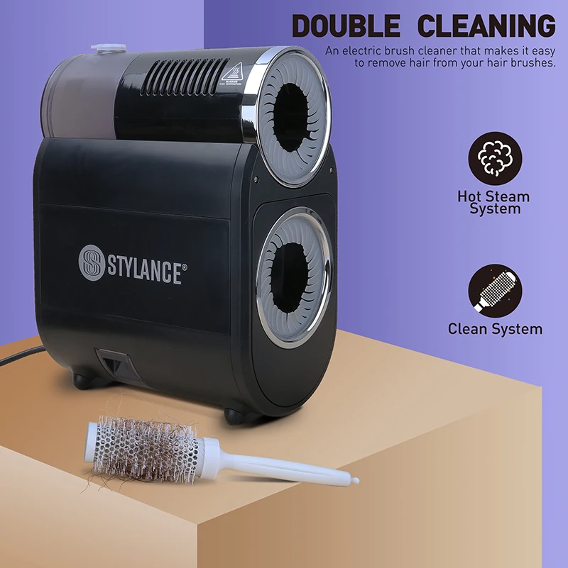 Stylance Electric Hair Round Brush Cleaner Machine - 1200w Power