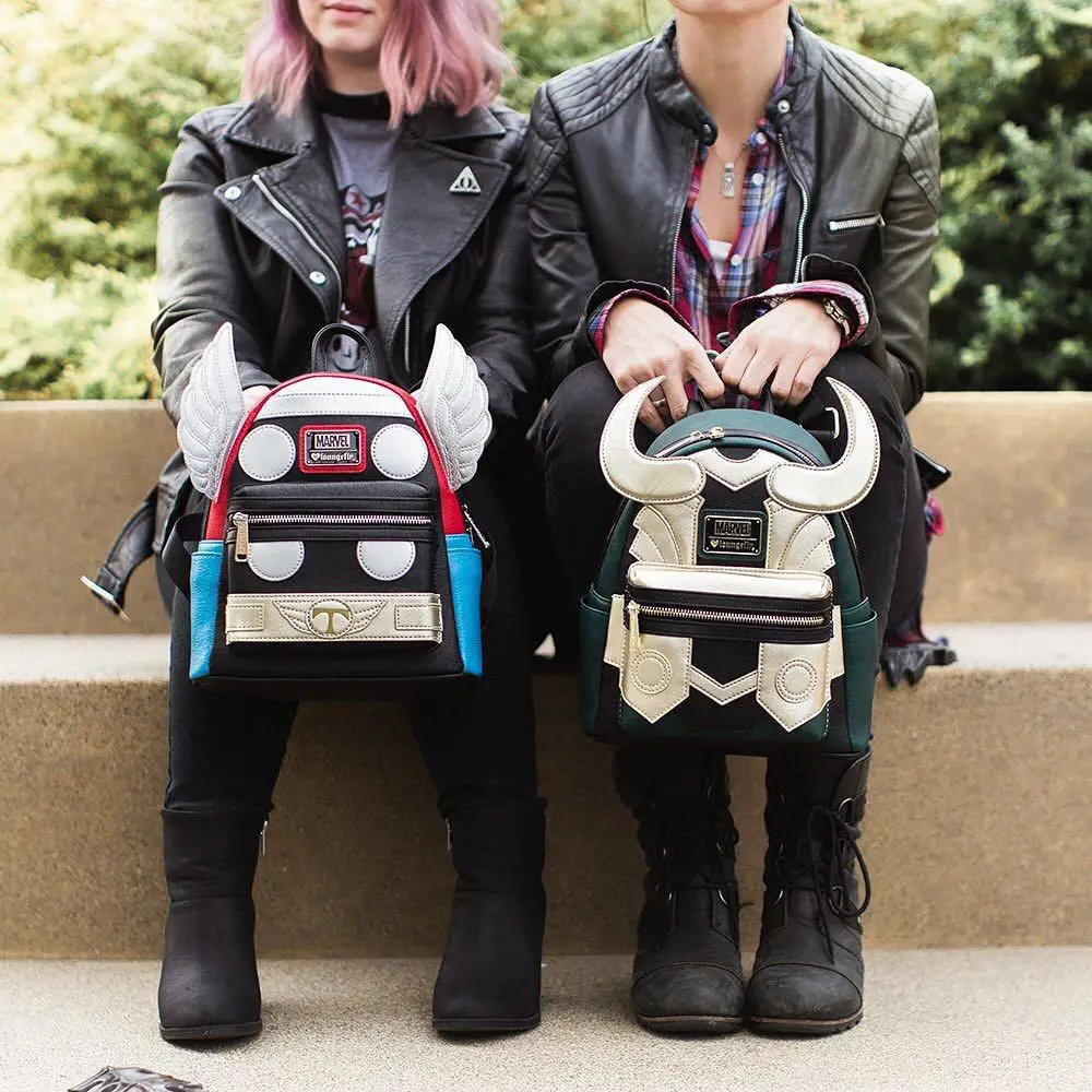 Loungefly Marvel Peripheral Avengers Thor School Bag