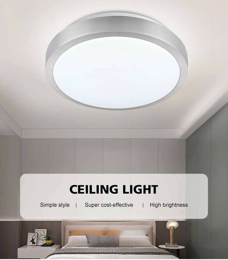 Modern Ceiling Lamp Indoor Living Room Decorative Mounted E27 Lamp ...