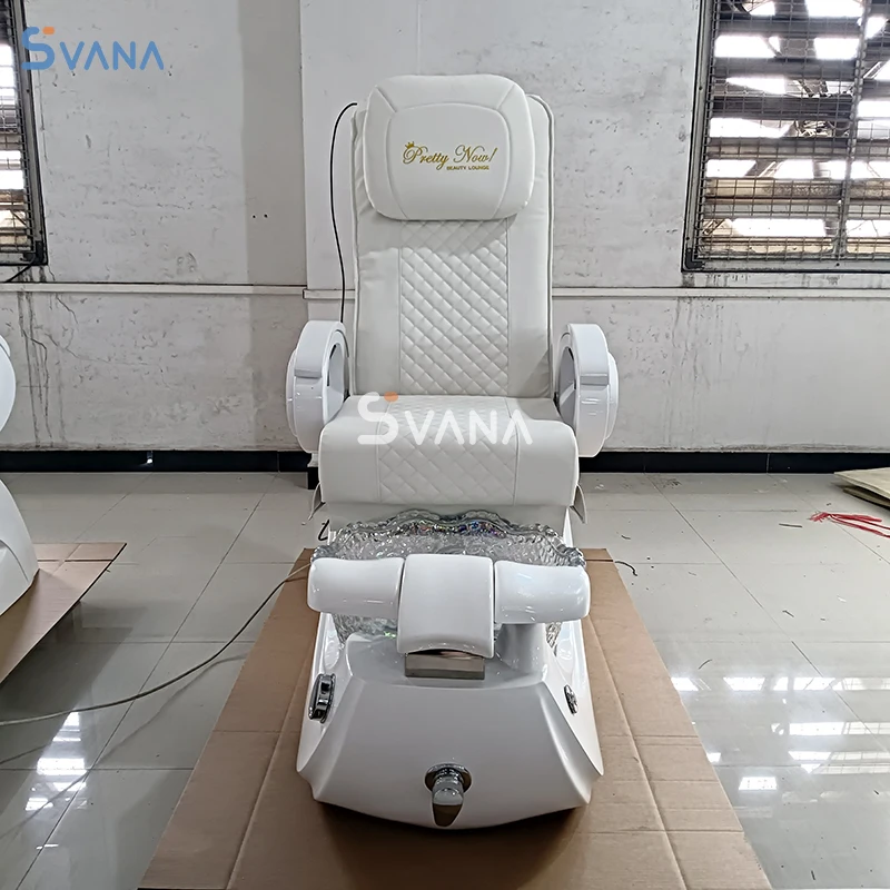 Luxury Beauty Salon Furniture Reclining Pipeless Whirlpool Foot Spa ...