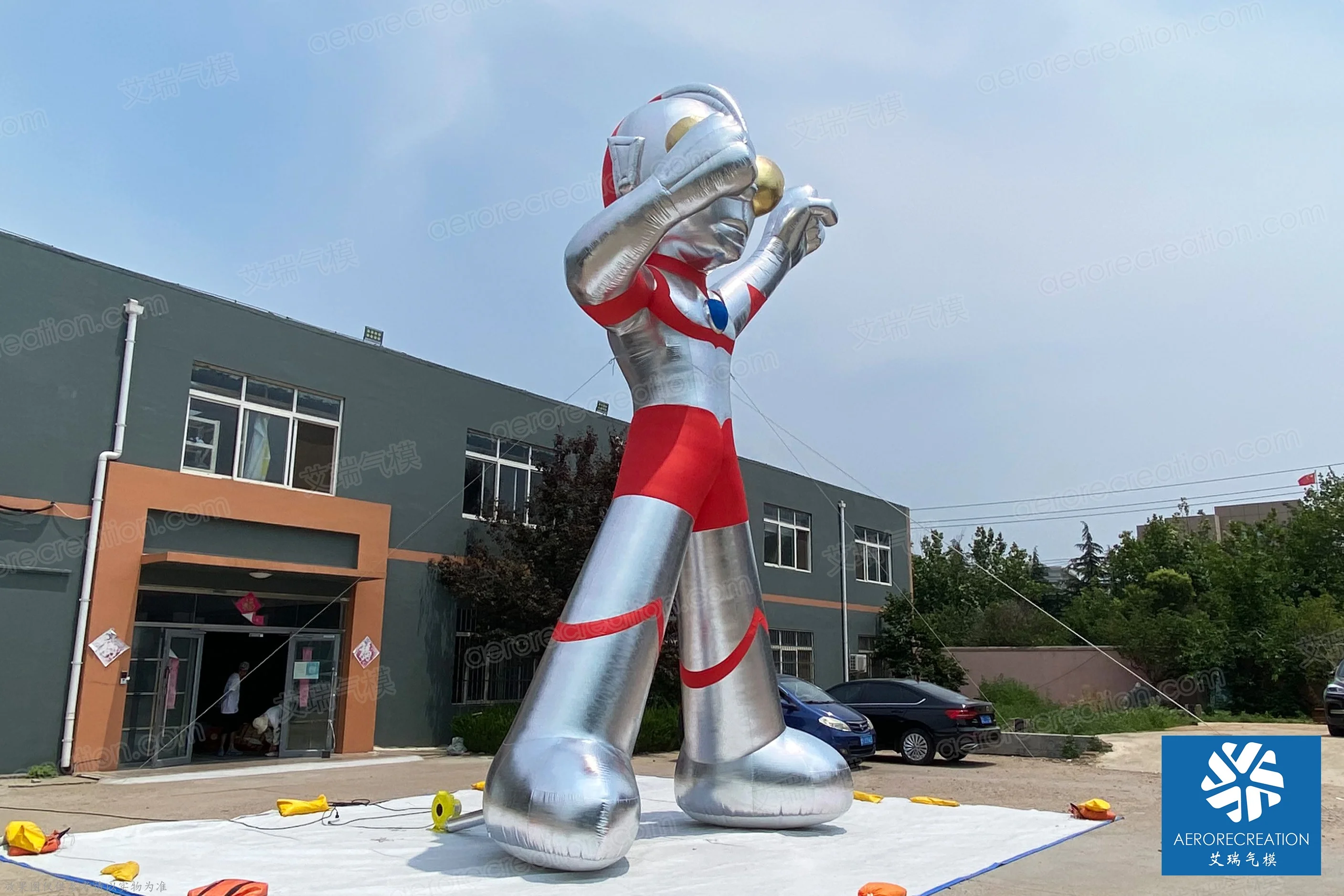 Customized Outdoor Inflatable Ultraman Decoration