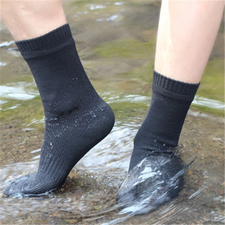 3 Layers Waterproof Socks Pu Membrane Outdoor Hiking Socks - Buy Hiking ...