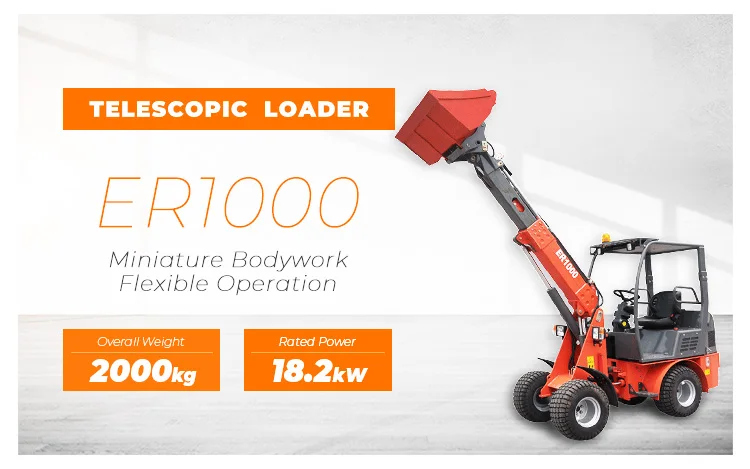 Everun Ce Approved Er1000 900kg Machinery With Rops&fops Cabin ...