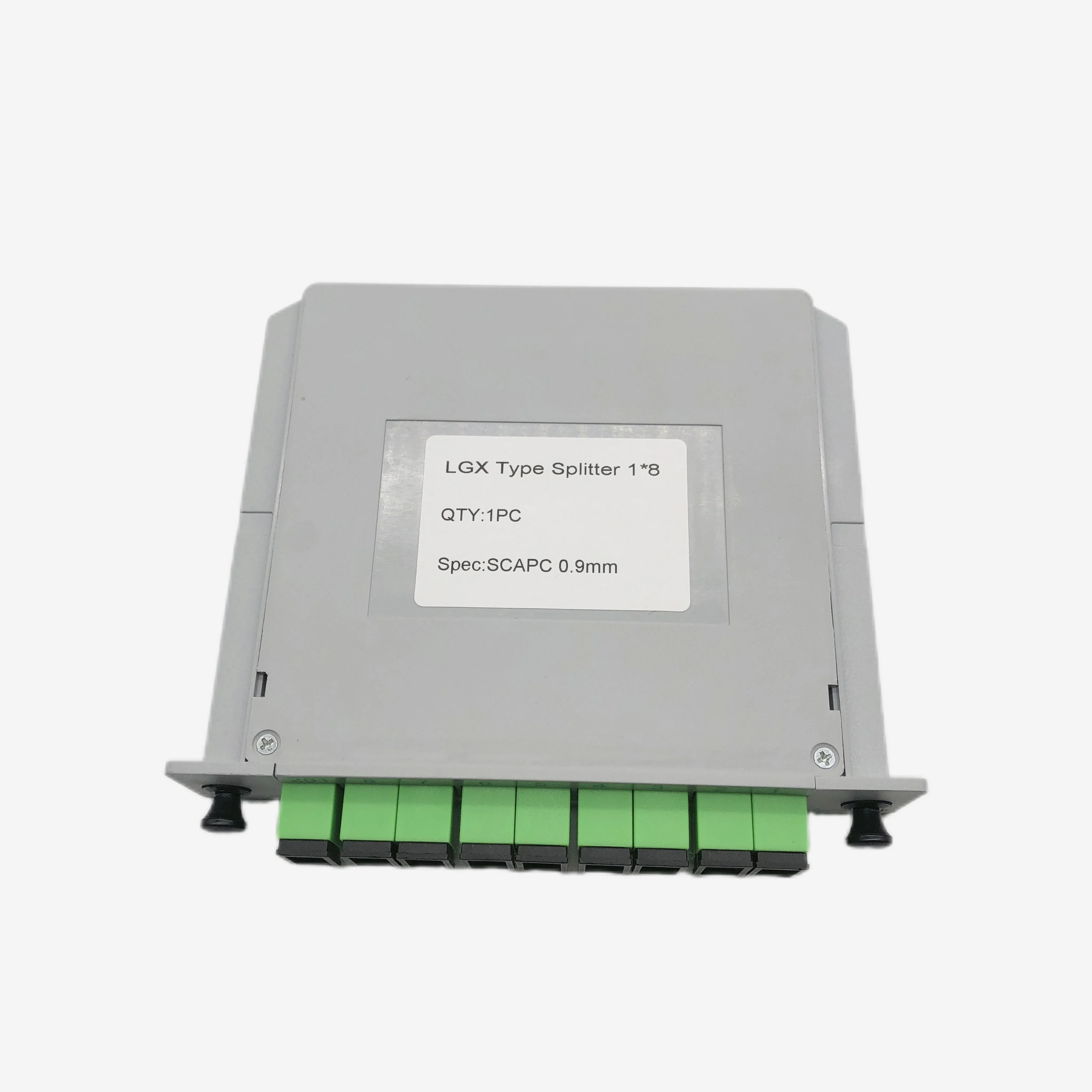 Card Type 1*4 1*8 1*16 Lgx Splitter Fiber Optic Mini 0.9mm Sc-apc 1x8 ...