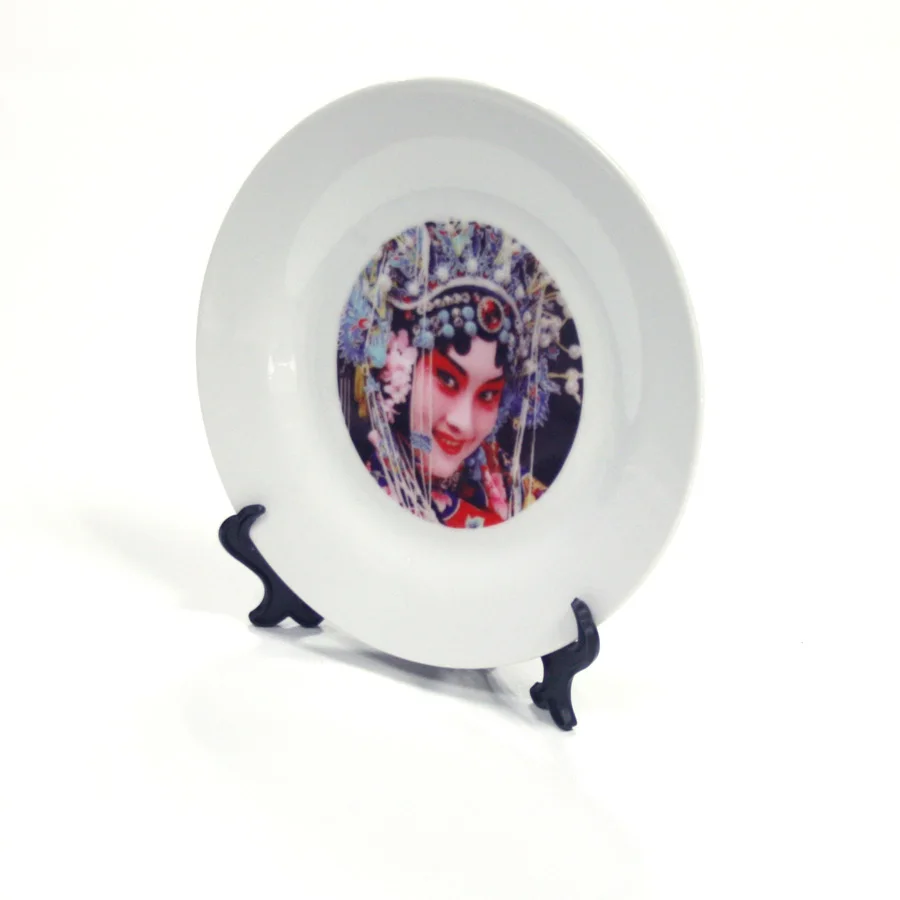 8 Inches Sublimation Ceramic White Plates 10 Inches Sublimation Coated ...