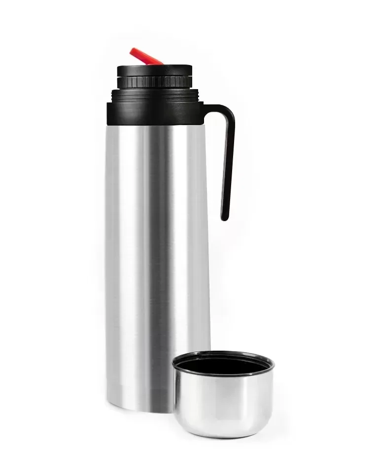 Termo Acero Inoxidable 1 Litro - Mantener Caliente 24 Horas