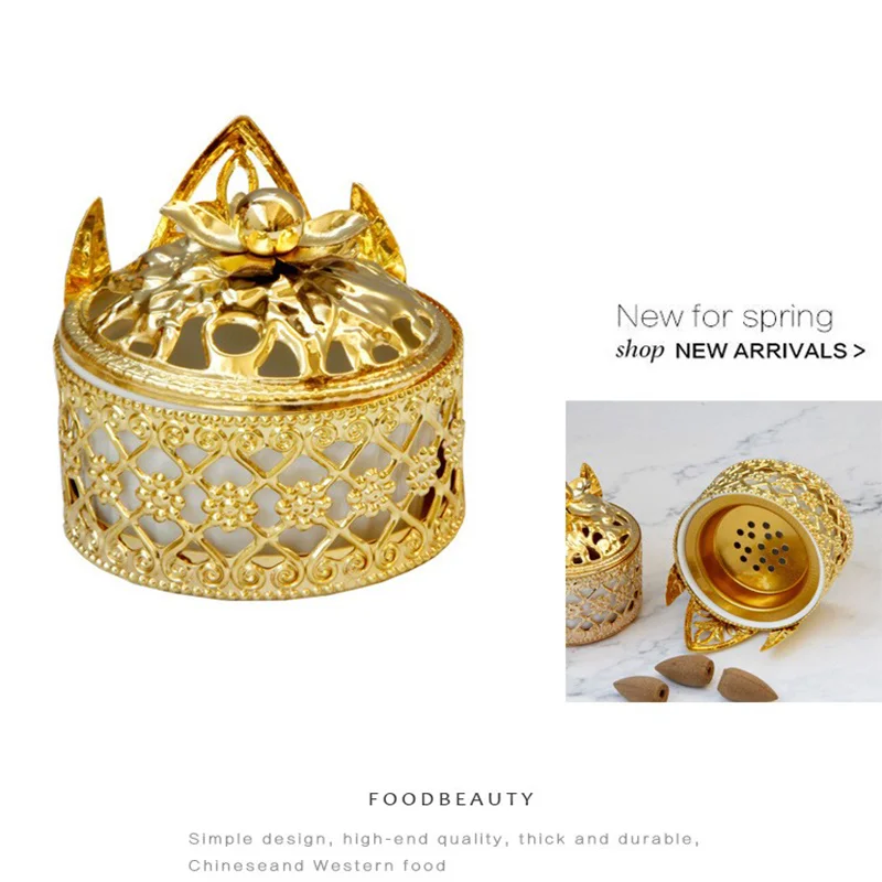 Wholesale Offer Middle East Arabian Censer Antique Style Gold Metal ...
