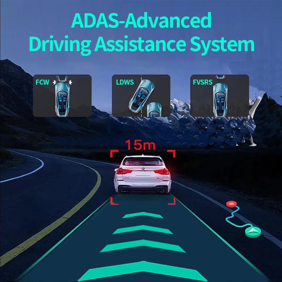 Android 10.0 Adas Dash Cam 10.26" Hd 1080p Ips 4g 8core Dashcam Gps ...