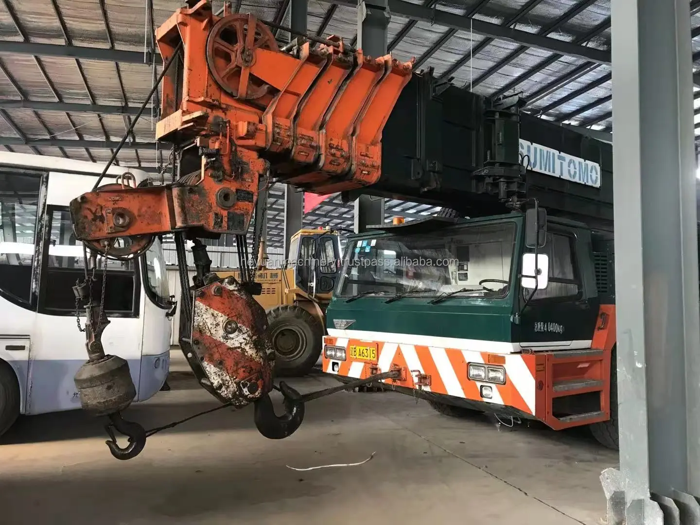 Big Crane Heavy Machine 110ton SA1100 Used All Terrain Crane