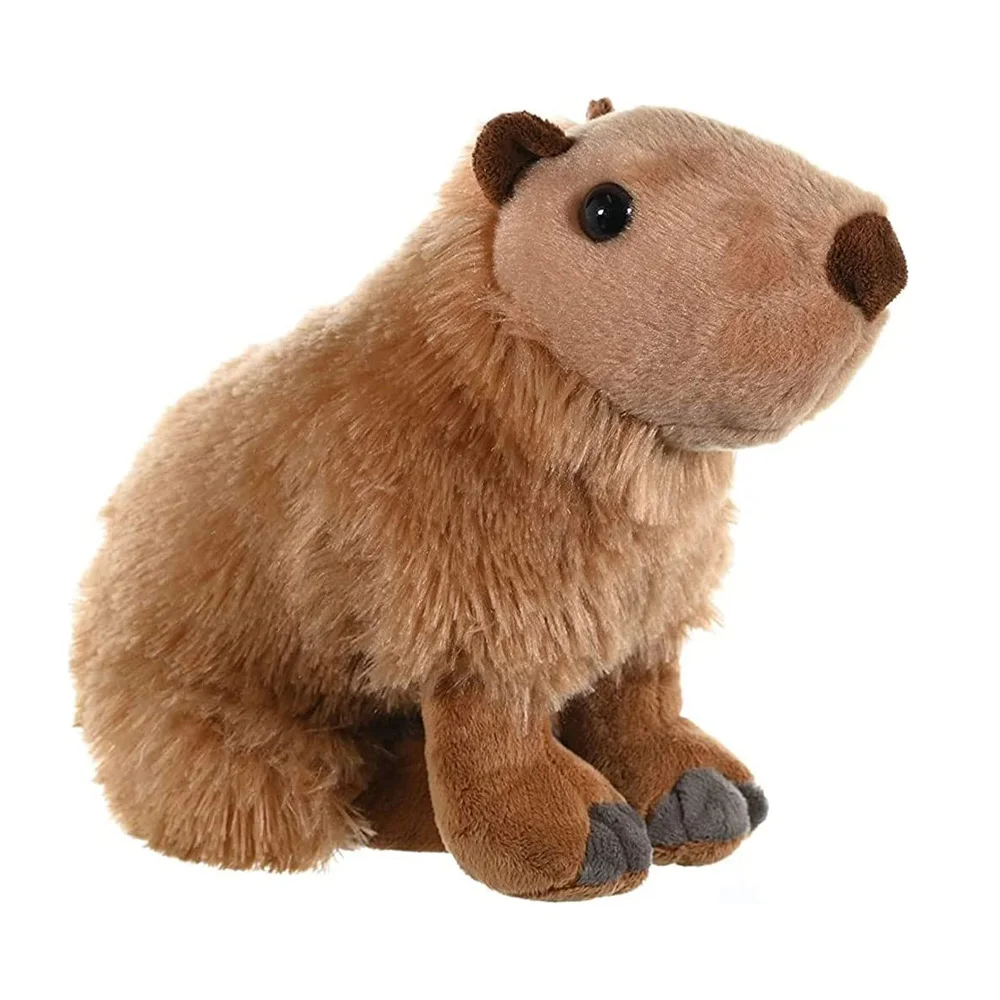 Capybara Stuffed Animal Realistic Capybara Plush Toy Lovely Soft ...