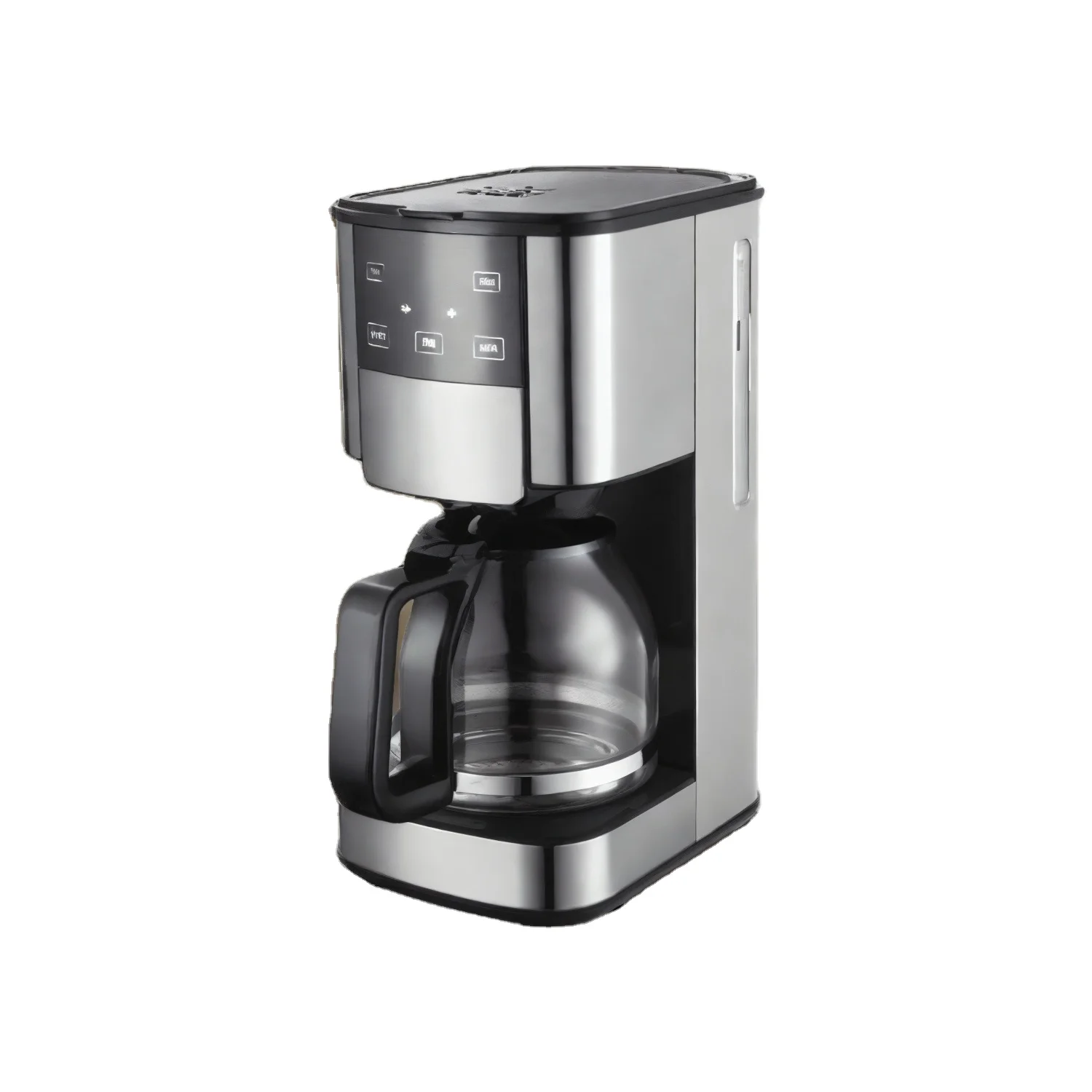 Smart Semi-Automatic Stainless Steel Coffee Maker Machine Electric Brew ...
