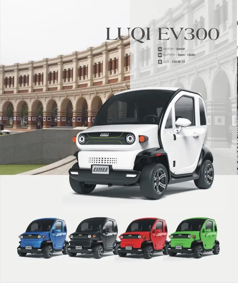 Luqi 2022 New Big Power Factory Supplier Luqi Mini Electric Car L6e New ...