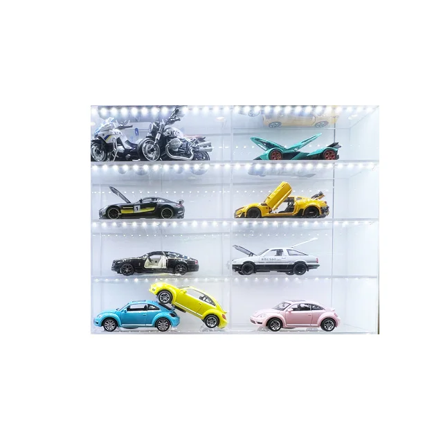 Custom Toy Display Cases Led Funko Pop Display Counters Showcases Toy ...