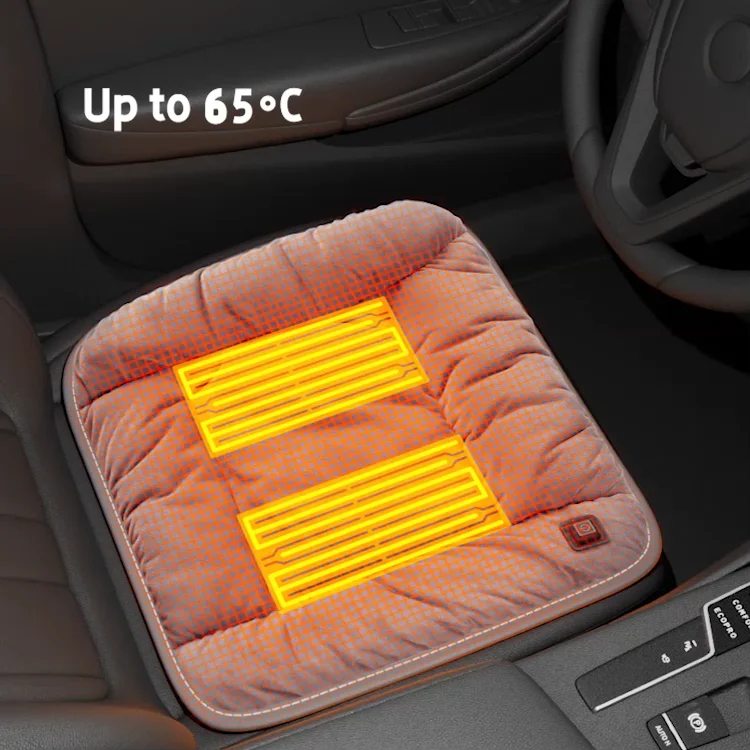 Anjuny Heat Seat Cushion Chair Heated Cushion Seat Pad Home Office ...